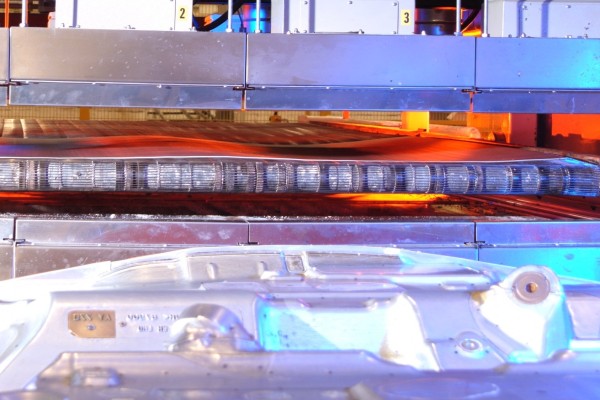Infrared heat for plastics processing