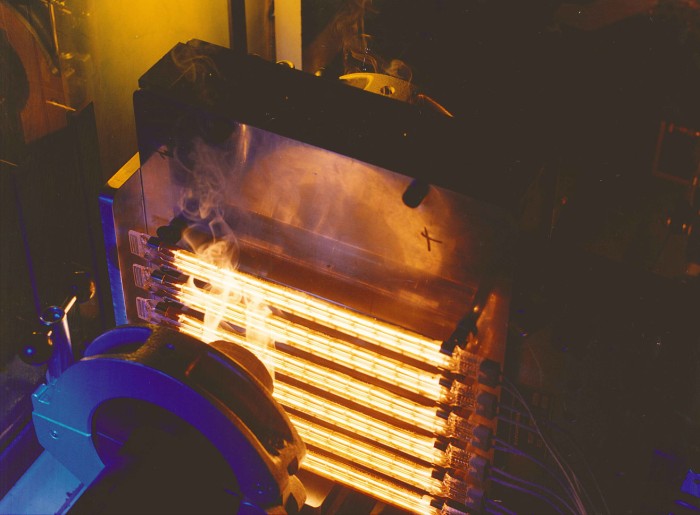 Infrared welding of plastics