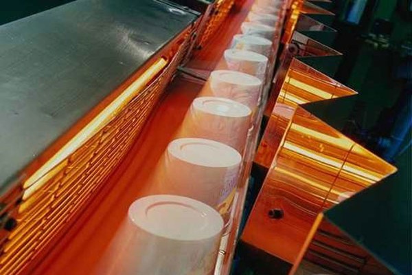 Filling machine and packaging industry with UV & IR