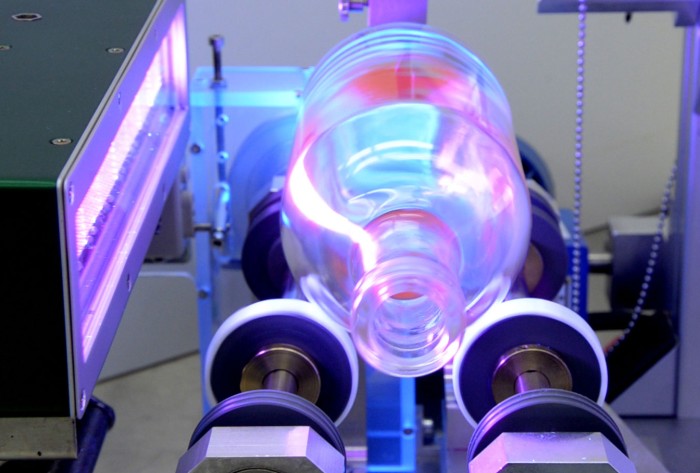 UV curing for glass decorating