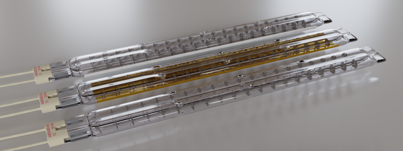 Golden 8 twin-tube infrared emitters